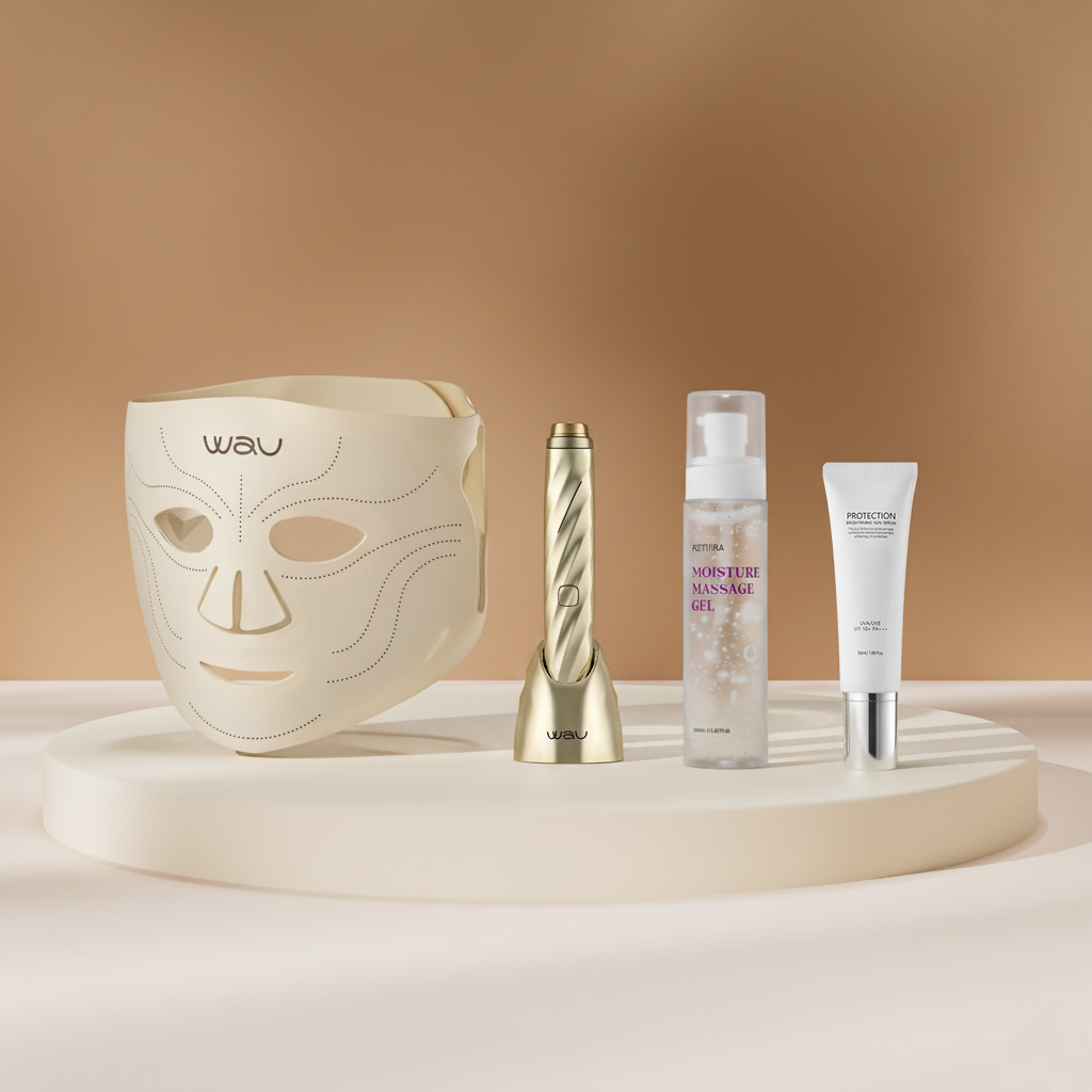 LED MASK / AI NEW / MOISTURE MASSAGE GEL / SPF